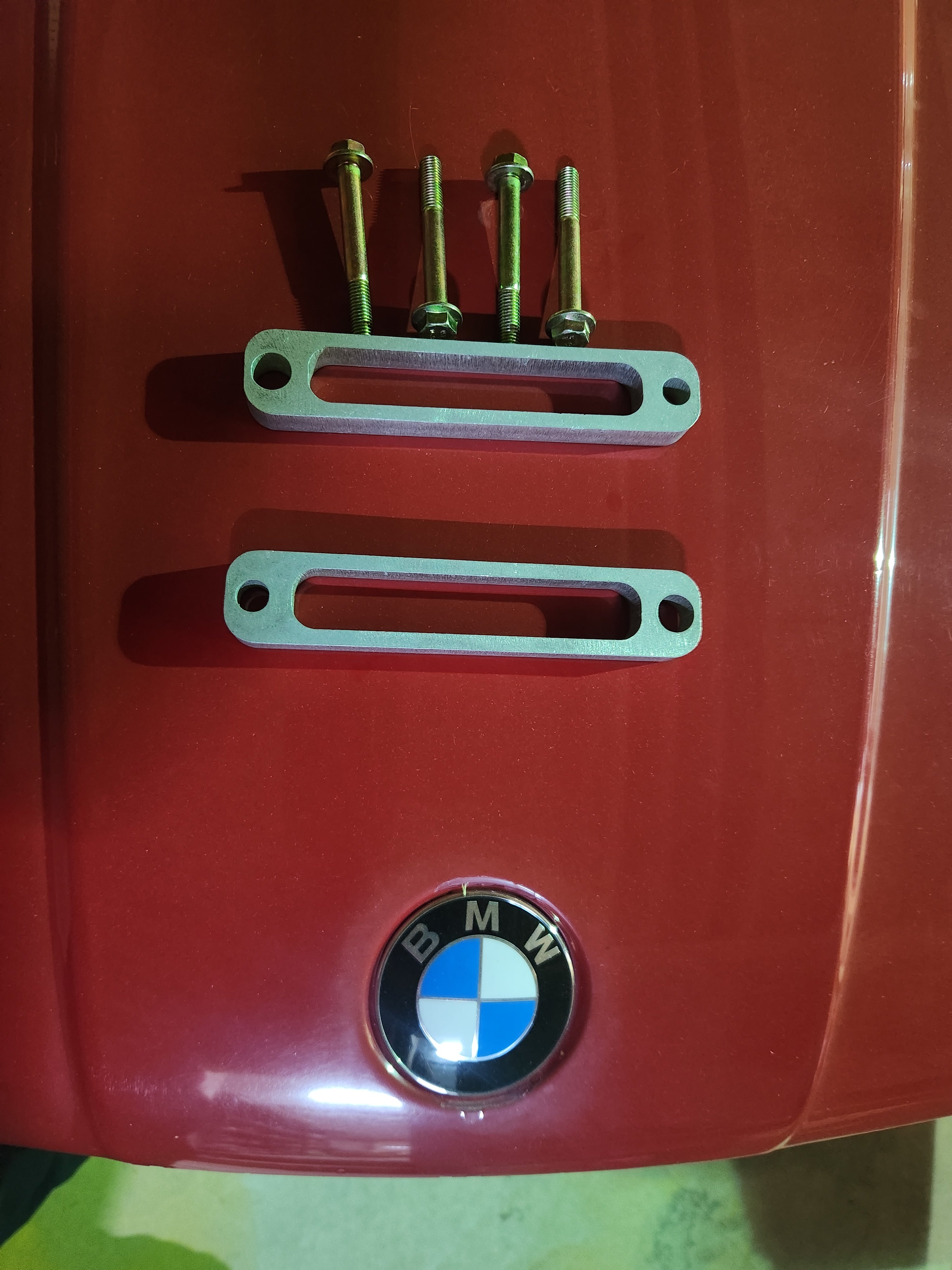 E30 subframe spacers w/hardware – 625inc